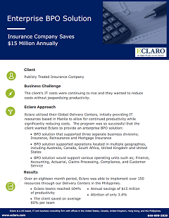 Global Delivery Case Study 1